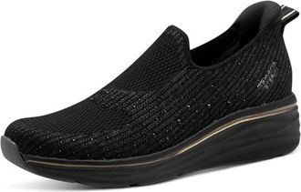 Tamaris Baskets Basses pour Femme Noir Taille 37 EU, Noir, 37 EU