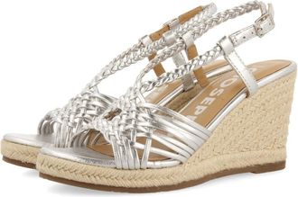 Gioseppo Damen Glide Espadrilles, Silber metallic, 38 EU