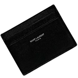Saint Laurent unisex, Pre-owned, Noir, Taille: ONE Size Portefeuille Vintage Pre-owned