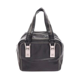 Chanel Sac &agrave; main vintage Pre-owned - Femme - Pre-owned - Noir - Taille: ONE Size
