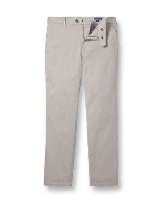 CHARLES TYRWHITT Garment-dyed Chino - Silbergrau