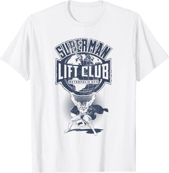 Superman Metropolis Gym Lift Club T-Shirt