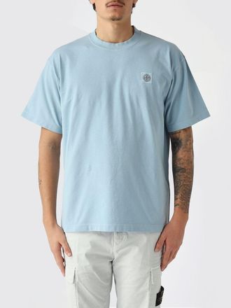 Stone Island T-Shirt STONE ISLAND Homme couleur Bleu Ciel