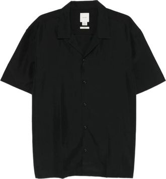 Calvin Klein Homme, Chemises, Noir, Taille: XL Short Sleeve Shirt