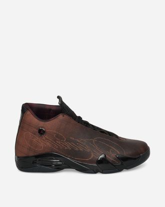 Nike Jordan Mowalola Air Jordan 14 Retro Sneakers Black / Burnt Red