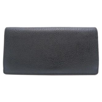 Burberry Pre-owned Vintage Long Wallet (bi-fold) - Homme - Pre-owned - Noir - Taille: ONE Size