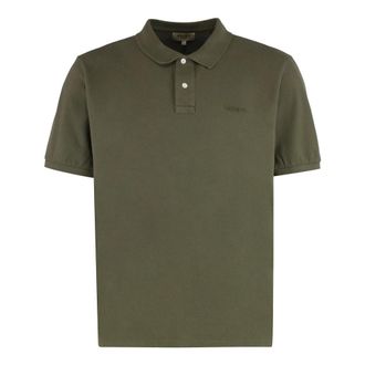 Woolrich Classic American Polo - - Tops - Herren - Gr&uuml;n - S