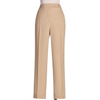 Max Mara Geradlinige Hose - - Trousers - Damen - Braun - M