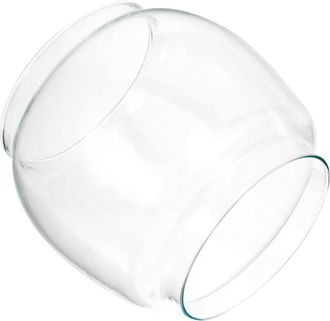 Angoily Transparentes Glas kerosinlampen Schirm Vintage Ersatzglas f&uuml;r Petroleumlampe Robustes Lampenabdeckung mit Polierter Oberfl&auml;che Leicht zu Reinigen als