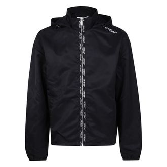 Off-white Nylon Windbreaker Jacke - - Jackets - Herren - Schwarzk - L