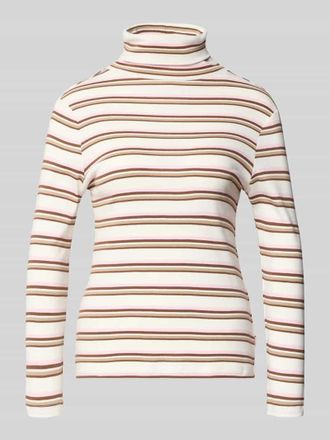 s.Oliver Red Label Slim Fit Rollkragenpullover aus reiner Baumwolle