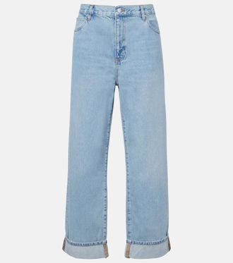 Frame Denim Jean straight The Hang Cuff