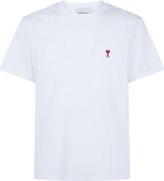 Ami Red Ami De Coeur Tshirt