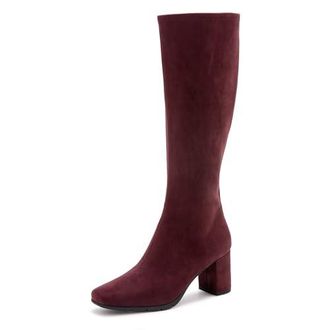 Aerosoles Bottes hautes Micah pour femme, Su&eacute;dine &eacute;lastique figue, 40 EU