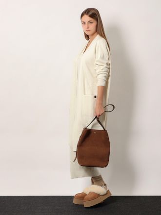 Max Mara Womens Cashmere Cardigan Giusto White Sweater