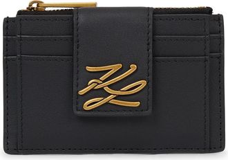 Karl Lagerfeld Kartenetui K/Autograph Kartenetui mit Rei&szlig;verschluss