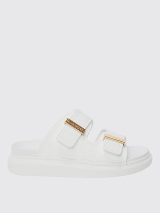 Alexander McQueen Sandales &agrave; Talons MCQUEEN Femme couleur Blanc