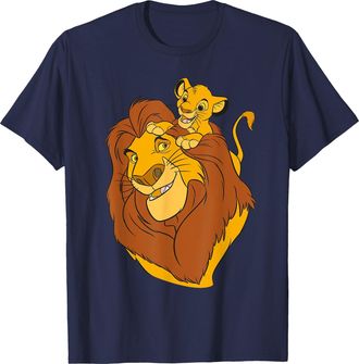 Disney The Lion King Simba and Mufasa Father and Son T-Shirt T-Shirt