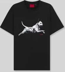 HUGO BOSS Regular Fit T-Shirt aus reiner Baumwolle