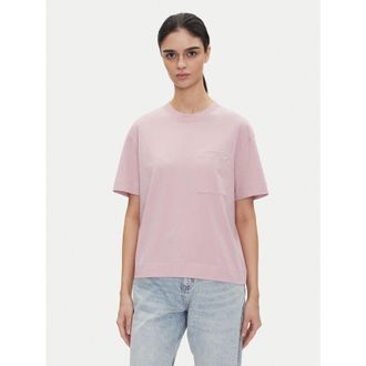 Lee T-Shirt Pocket 112363619 Violett Relaxed Fit