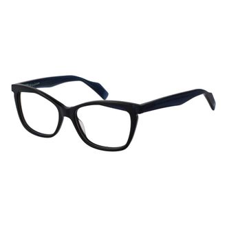 Yohji Yamamoto Rechteckige Brillenfassung - - Accessories - Damen - Blau - ONE SIZE