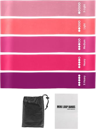 Generic Widerstandsb&auml;nder - Elastischer Pilates Stretchg&uuml;rtel | Home Trainingsger&auml;te | Langlebige, leichte, multifunktionale B&auml;nder f&uuml;r Training, Fitnessstudi