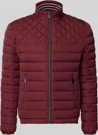 Christian Berg Steppjacke mit Stehkragen und Rei&szlig;verschlusstaschen