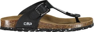 F.lli Campagnolo Damen Eco Mymosa Wmn Flipflop, Schwarz, 37 EU