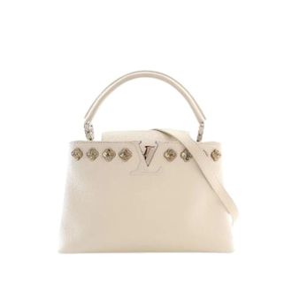 Louis Vuitton Pre-owned Capucines PM - - Pre-owned - Damen - Wei&szlig; - ONE SIZE