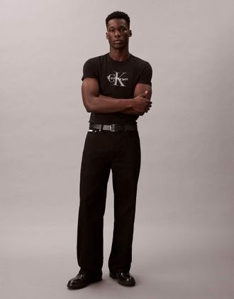 Calvin Klein Jeans Jean baggy classique - Noir