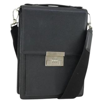 Bally Pre-owned Leder Umh&auml;ngetasche - - Pre-owned - Damen - Schwarzk - ONE SIZE