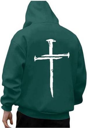 Generic Sweat Shirt Homme De Marque Pas Cher Les Vert Gros Epais 6XL Sweatshirt Ecriture Nid Gaufr&eacute; Bouteille Rock Ensemble S Fushia Graphique Poil Anim&eacute; Int&eacute;