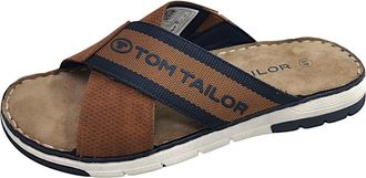 Tom Tailor Tom Tailor Herren 7480210004 Schiebe-Sandalen, Rust, 42 EU