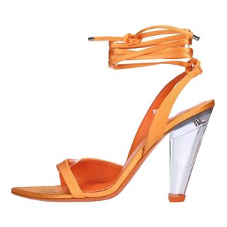 3Juin Alma Satin Sandal - - Shoes - Damen - Orange - 40 EU