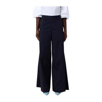 Liviana Conti Damen, Hosen, Blau, LGr&ouml;&szlig;e