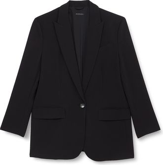 Sisley Sisley Damen 2KVXLW00C Jacket, Black 100, 42