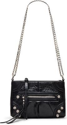 Steve Madden Sky Mini Sac à bandoulière Noir/argenté