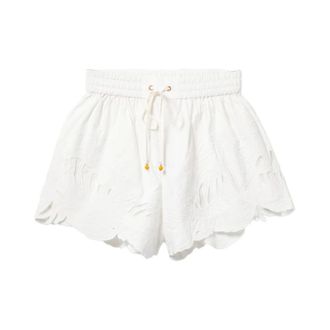 Zimmermann Damen, Shorts, Wei&szlig;, MGr&ouml;&szlig;e