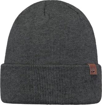 Barts Willes Beanie, B&eacute;ret Mixte, Gris (Dark Heather 0019), Taille Unique (Taille Fabricant: UNI)
