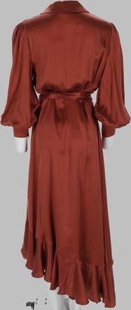 Zimmermann Ginger Wrap Dress - Pink