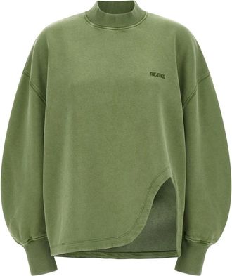 The Attico Femme, Sweatshirts et sweats &agrave; capuche, Vert, Taille: 36 FR SweaT-shirts