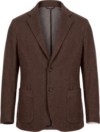 Circolo 1901 Blazer Simple J.G.Dyed - Homme - Vestes - Brun - Taille: 2XL