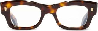 Cutler and Gross Homme, Accessoires, Brun, Taille: 48 MM Monture Optique