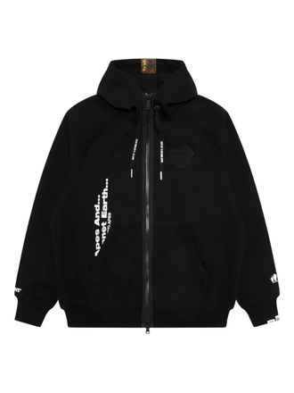 Aape By A Bathing Ape hoodie zippé à capuche - Noir