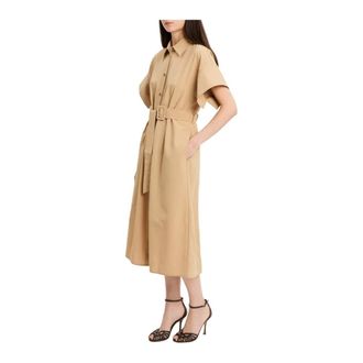 Pinko Pinko, Damen, Kleider, Beige, LGr&ouml;&szlig;e