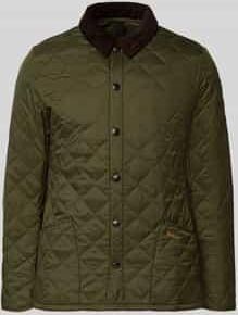Barbour Steppjacke mit Umlegekragen