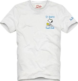 MC2 Saint Barth Homme, Tops, Blanc, Taille: XL Blouses & Chemises