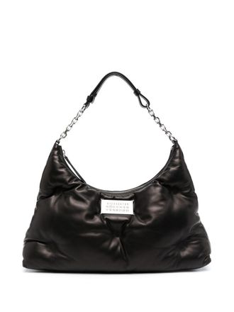 Maison Margiela Glam Slam Sac Hobo en cuir moyen