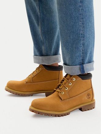 Timberland Schn&uuml;rstiefeletten Premium Wp Chukka TB1230612311 Braun