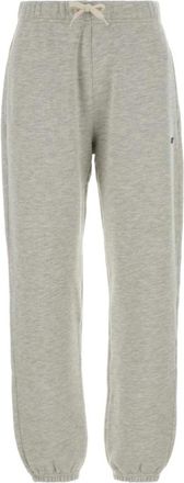 Autry Femme, Pantalons, Gris, Taille: 42 FR Embroidered Logo Pantalons de surv&ecirc;tement